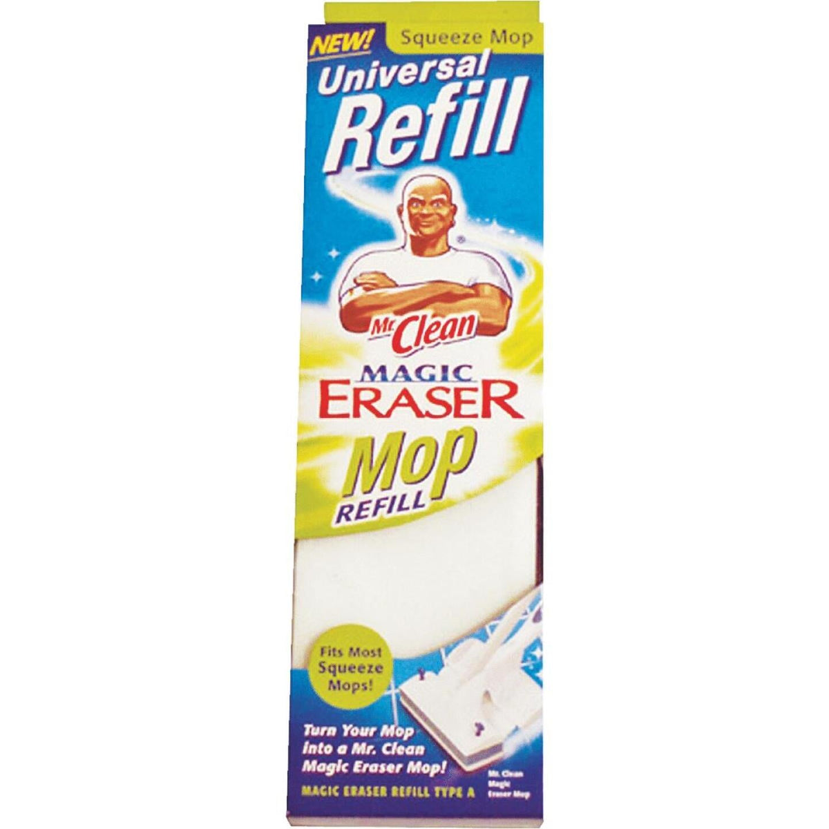Mr. Clean Magic Eraser 10 In. Foam Squeeze Mop Refill - Edwardsville ...