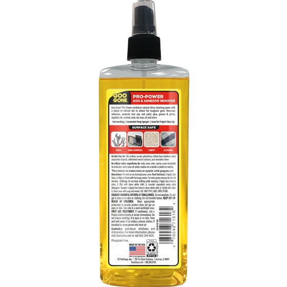 Goo Gone Pro-Power Goo & Adhesive Remover Spray Pump - Edwardsville, IL ...